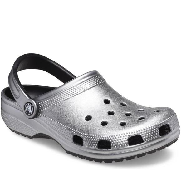CROCS | Shoes | Crocs Classic Metallic Clog W9 M7 Nwob | Poshmark